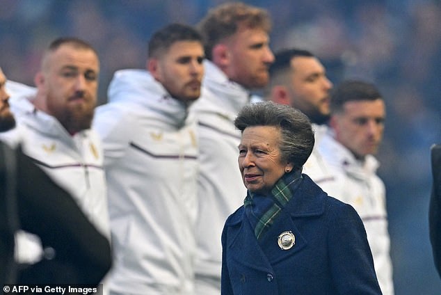 Princess Anne awkwardly mistakes England rugby player for Celebrity ...