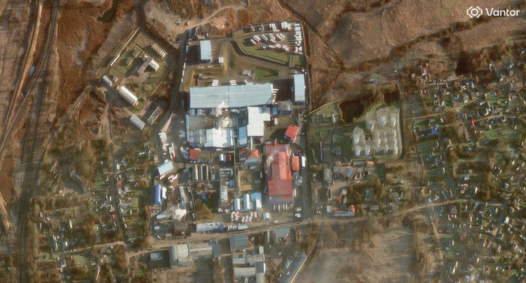 Satellite images show Russia put up anti-drone nets to protect its fuel ...