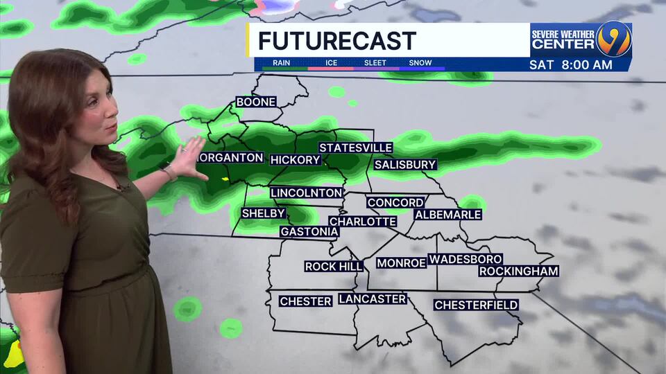Thursday afternoon's forecast with meteorologist Danielle Miller