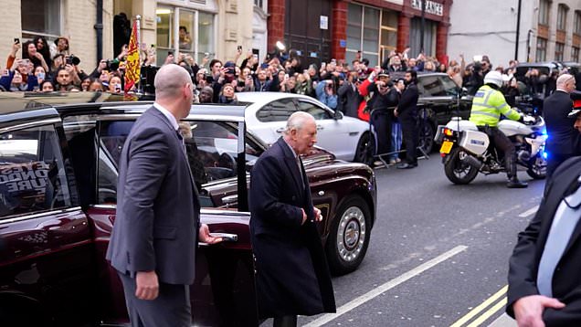 King Charles arrives at LFW event to repeated questions about brother ...