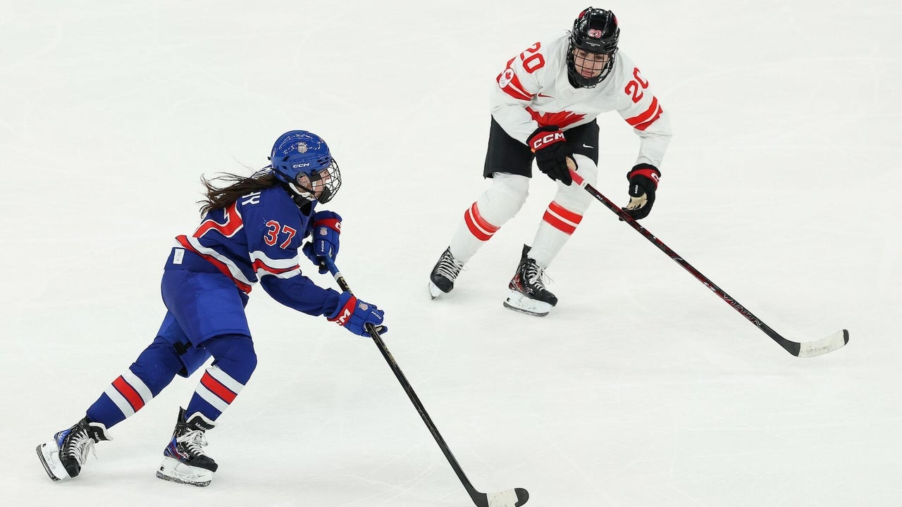 US women's hockey team vs. Canada at Winter Olympics