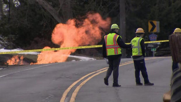 Gas main fire in Hillsborough, NJ forces evacuations, authorities say
