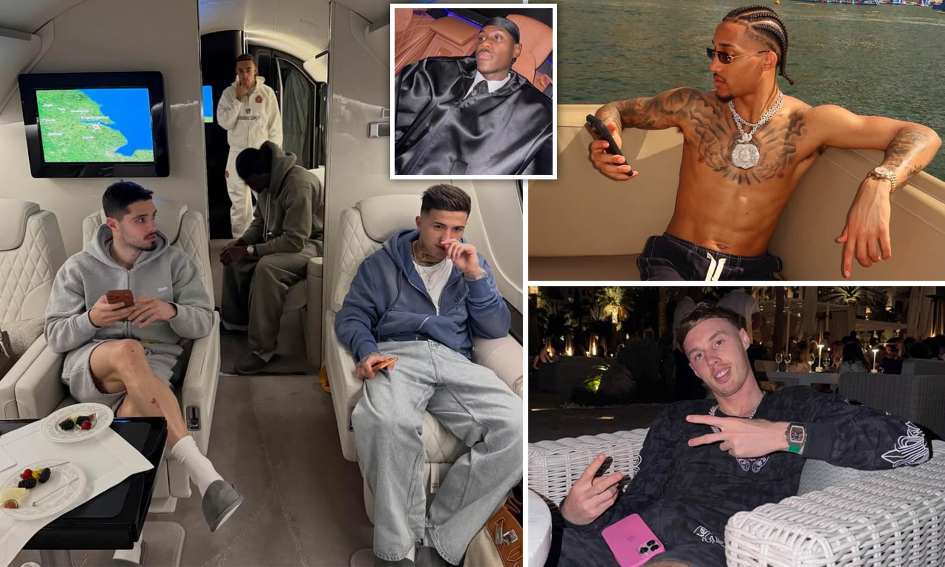 Chelsea stars party in Dubai after manager's green light as they hit ...