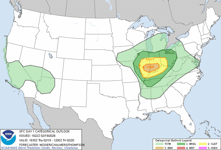 Central Indiana severe weather: Storm brings hail, tornado