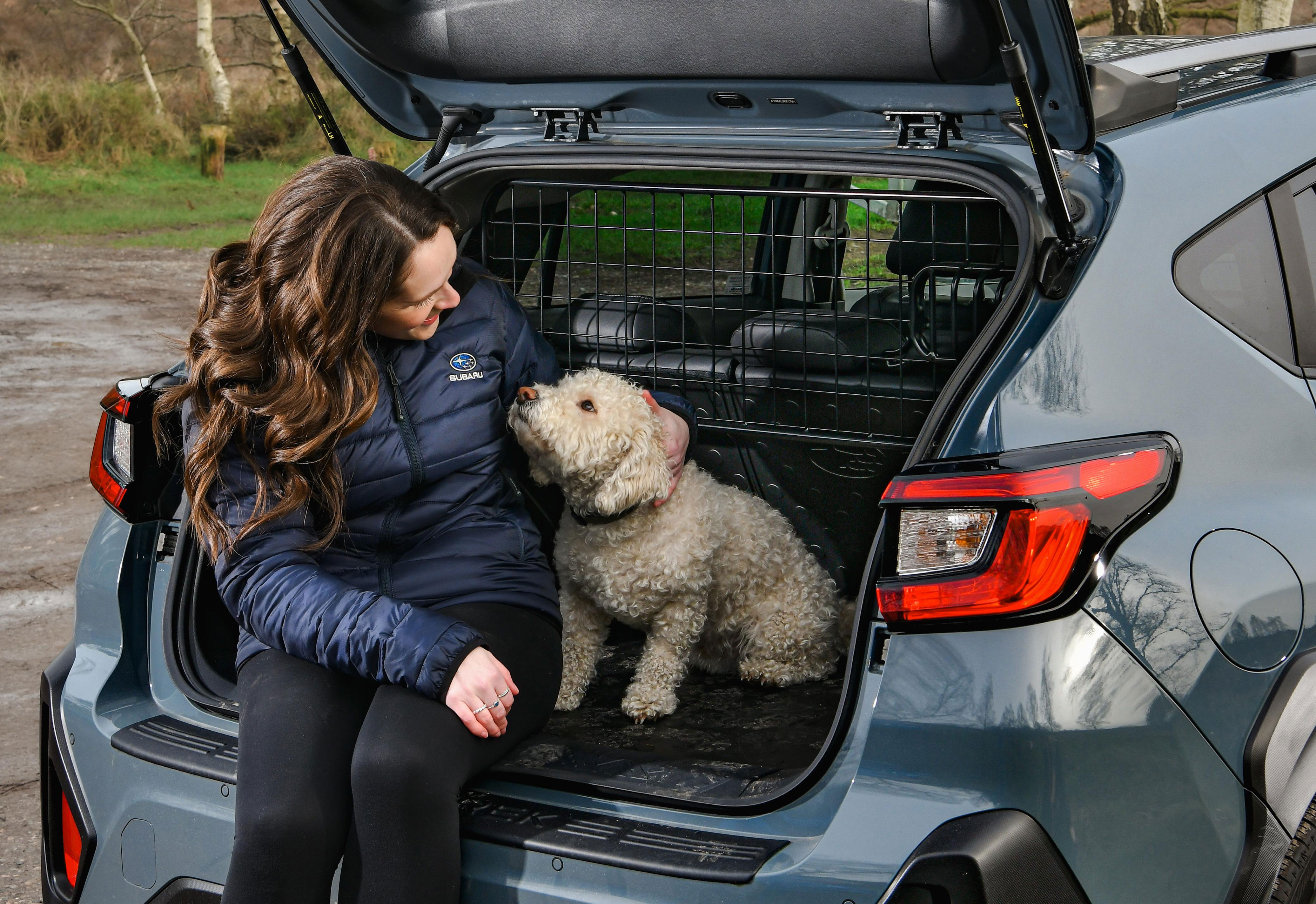 Subaru UK highlights the importance of safety when travelling with dogs