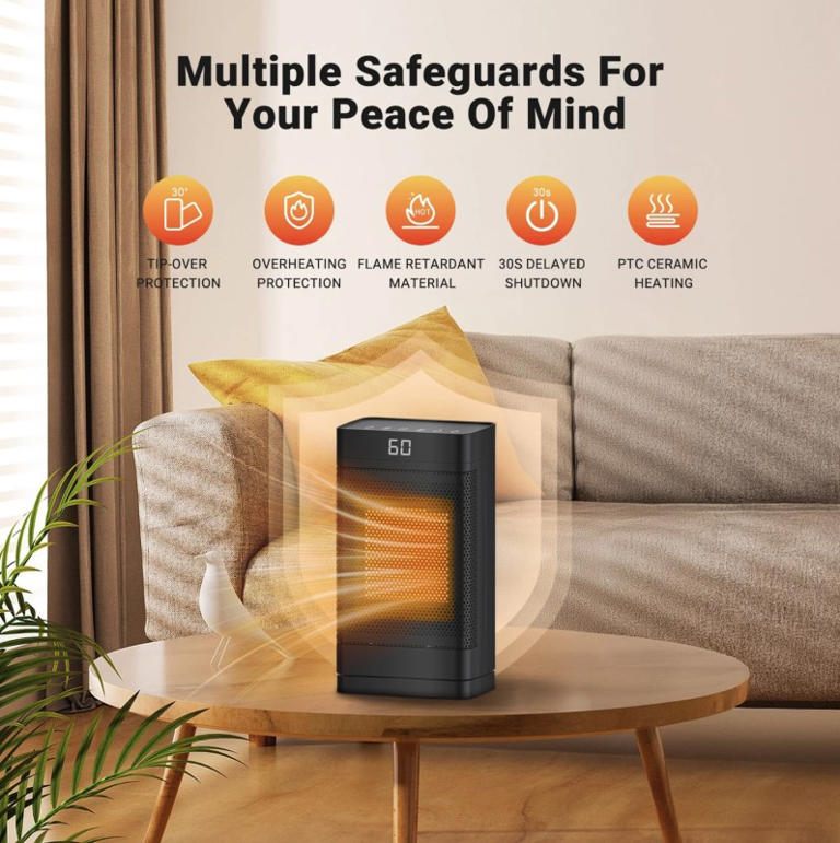 Walmart's 'small but powerful' $120 portable space heater is now $30