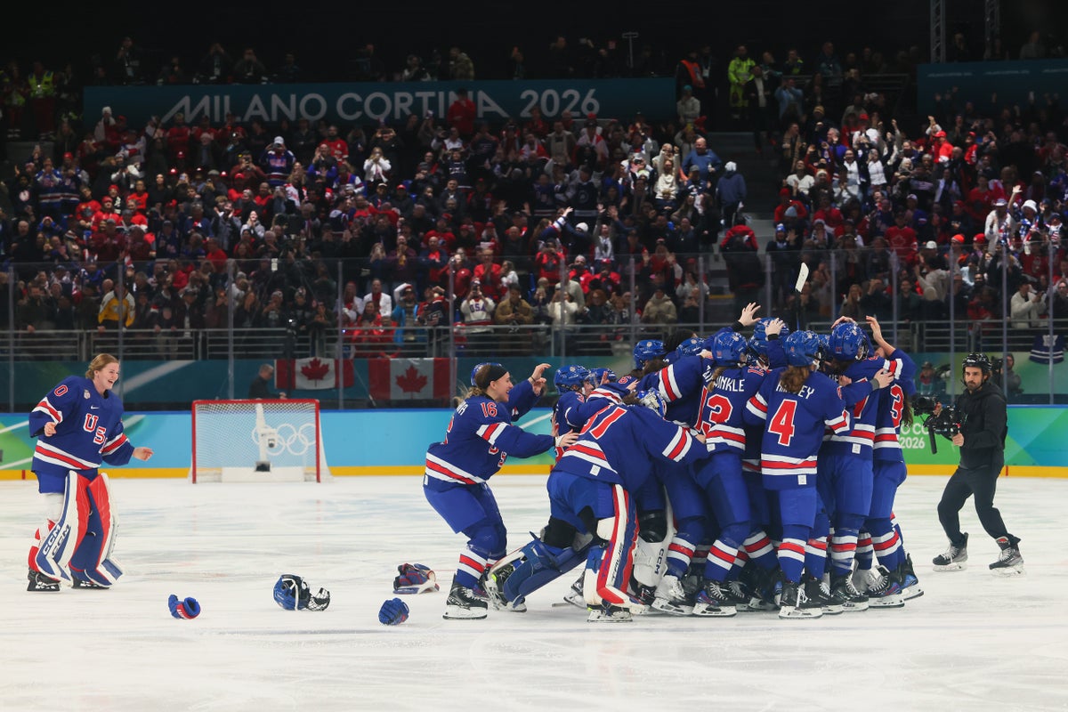 USA win ice hockey gold with overtime goal to break Canada hearts