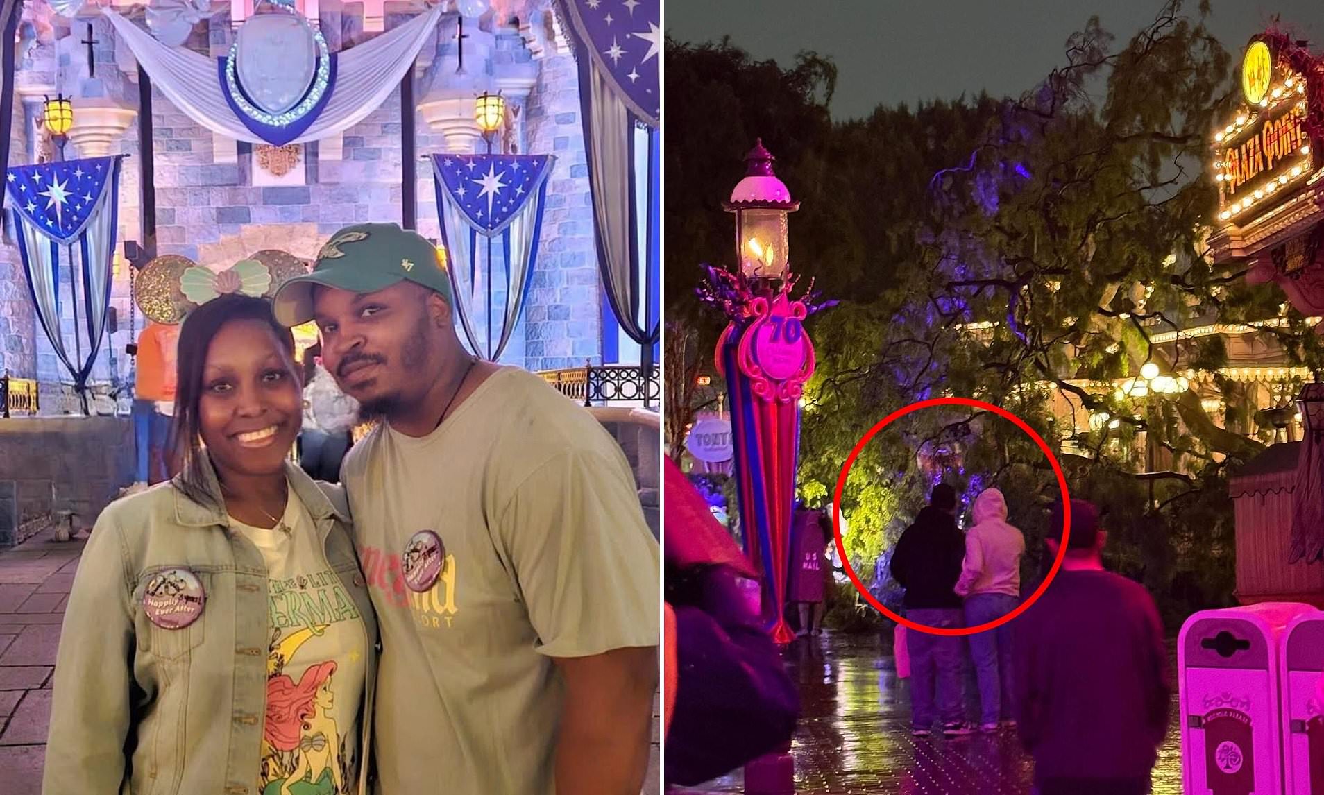 Couple's date at Disneyland takes turn for the worst as they're ...