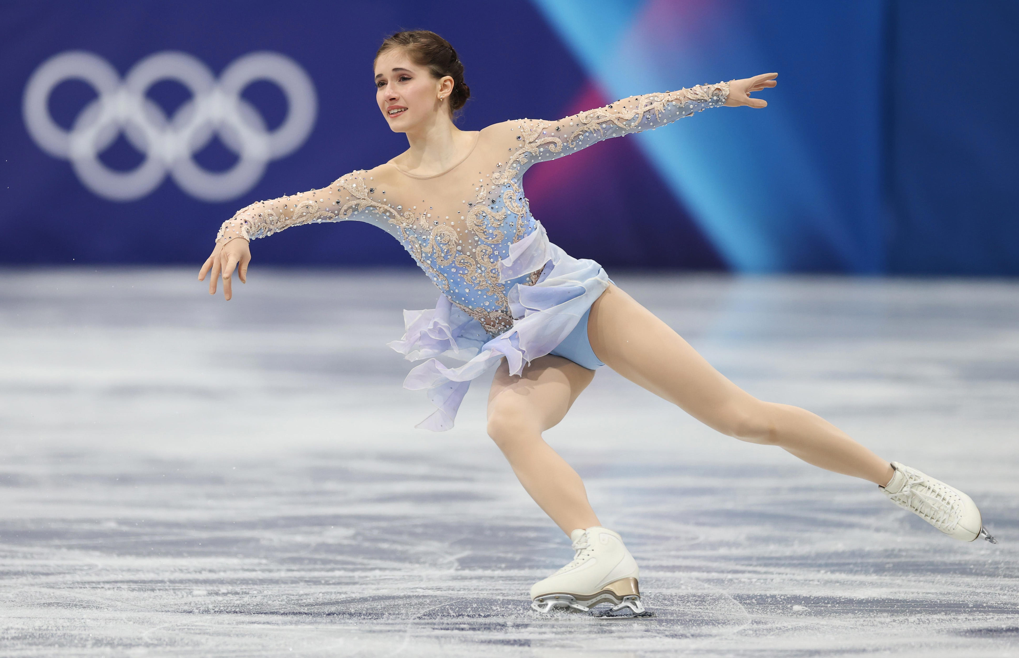 Levito reflects on her Olympic debut, sets sights on a triple axel