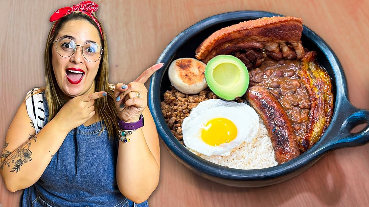 Bandeja paisa colombiana: receta tradicional irresistible