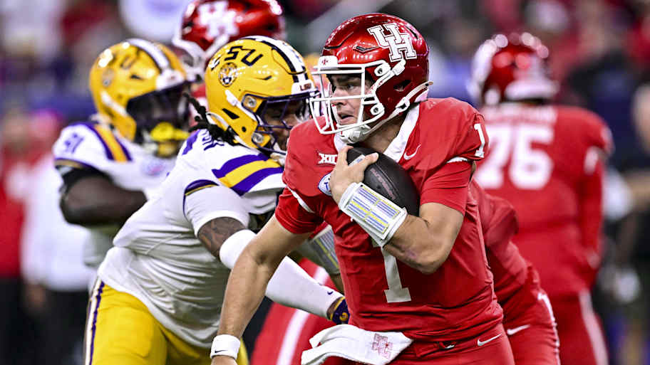 Here's what the Houston Cougars' offensive depth chart could look like ...
