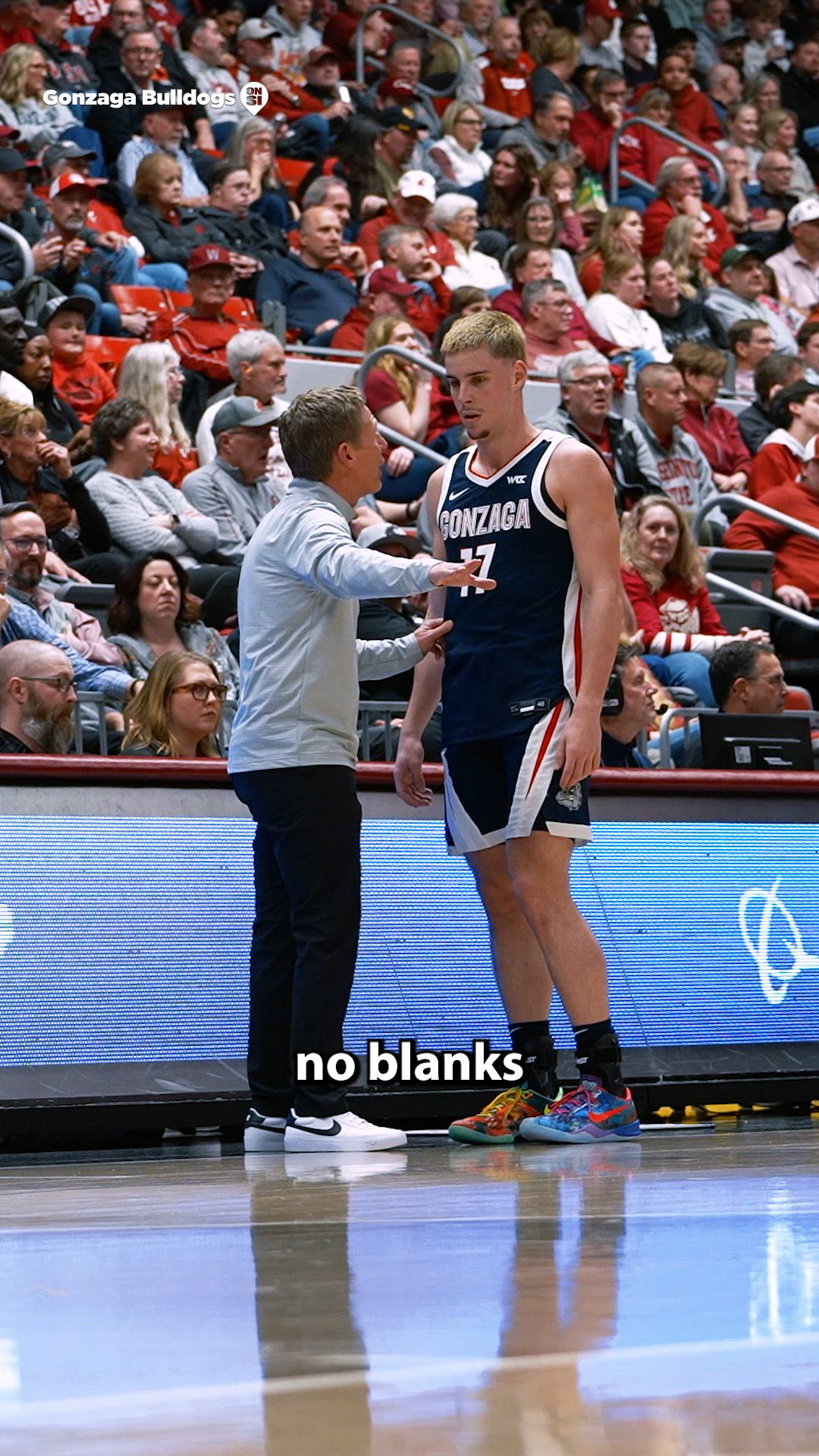 Gonzaga Assistant Stephen Gentry on his expectations of his guards