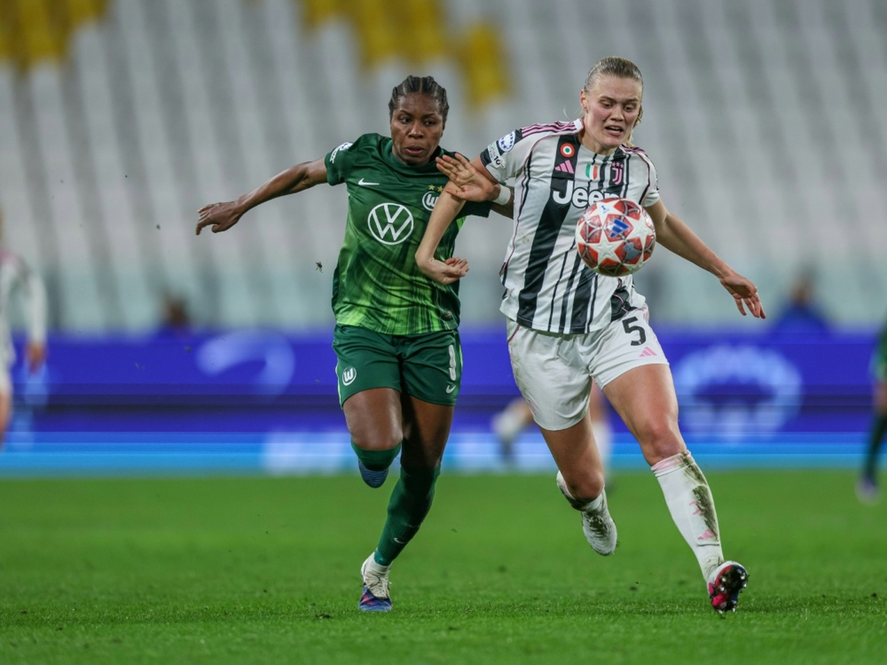 Champions League: Wolfsburg im Viertelfinale