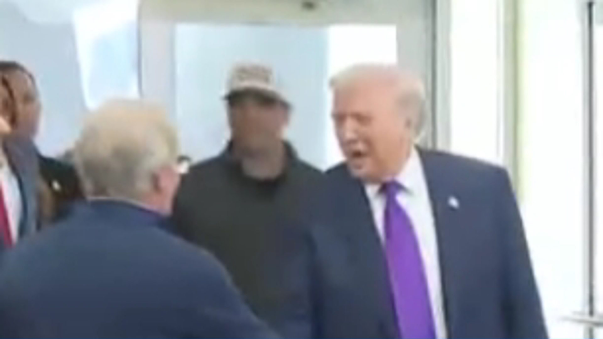 President Trump visits The Varsity in Rome, Georgia