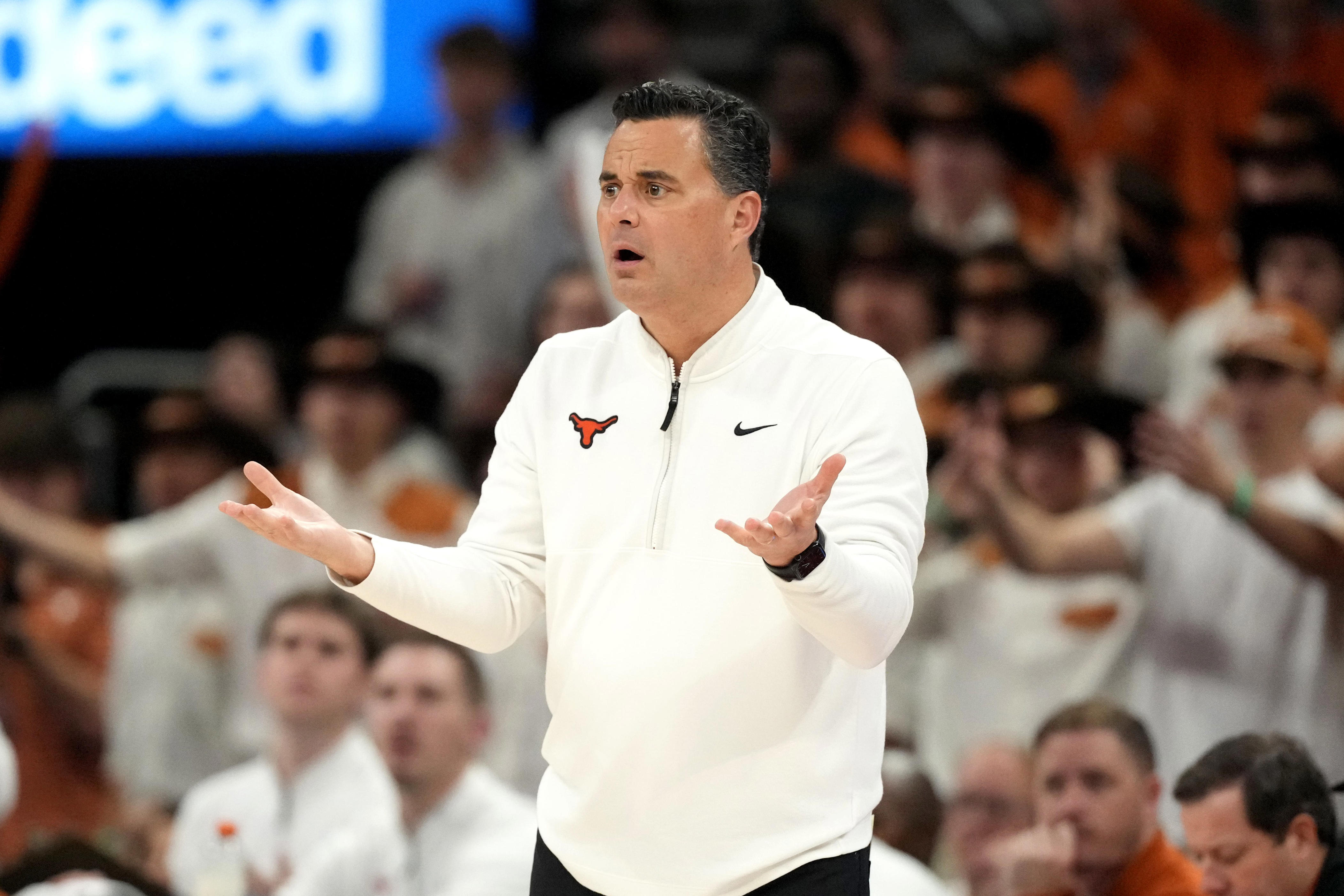 Texas Longhorns men's basketball now 88.3% to make March Madness