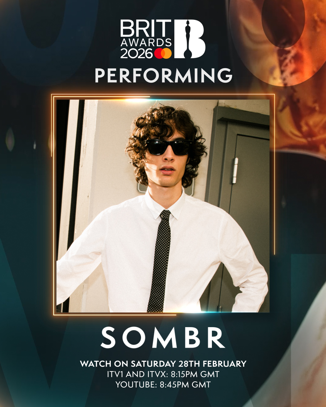 US singer Sombr ‘so honoured’ to be performing at Brit Awards