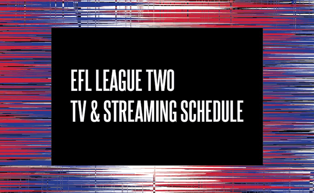 English League Two 2026 TV schedule USA