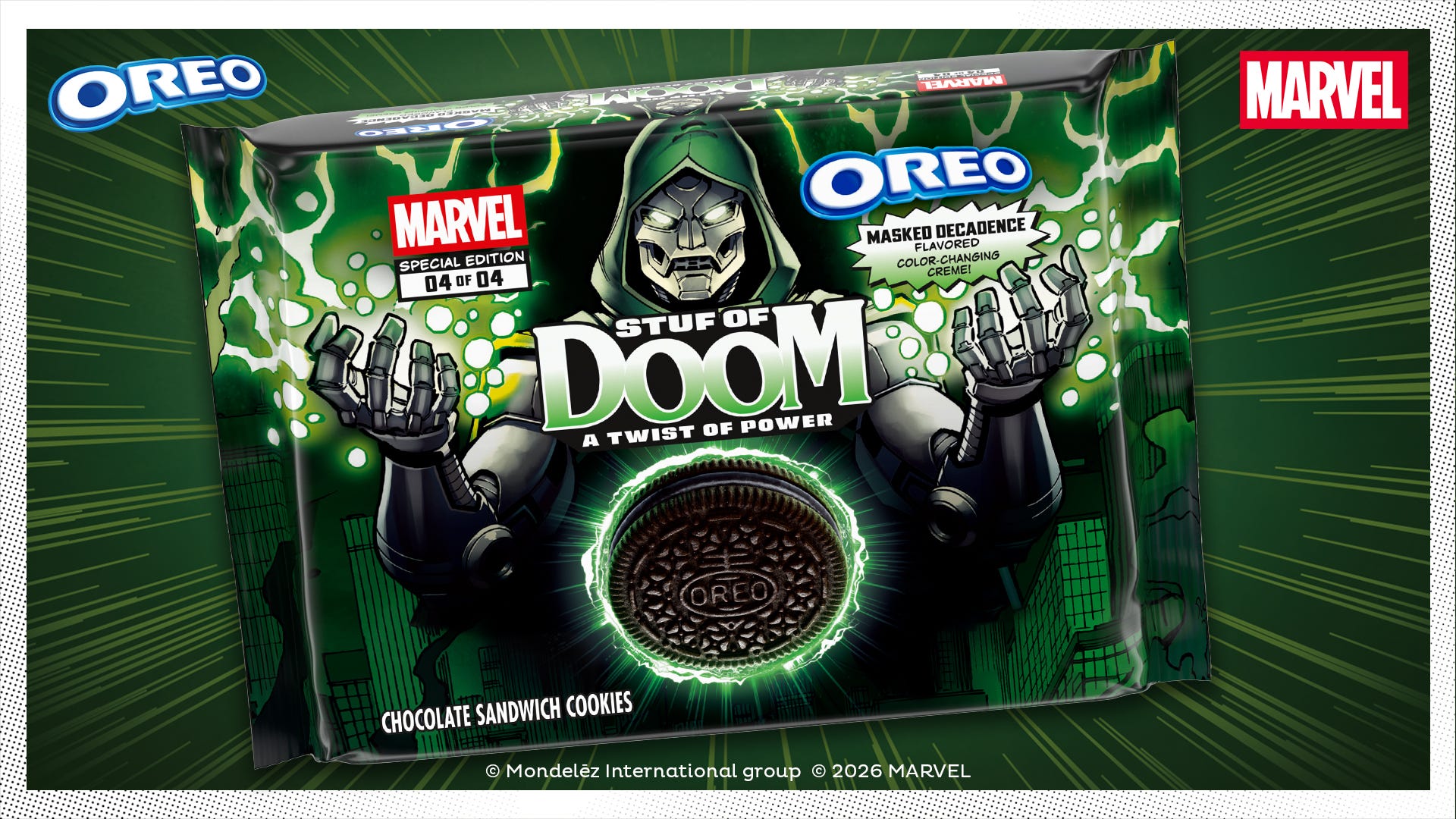 Oreo debuts Marvel cookie that turns tongues green. When, where to buy
