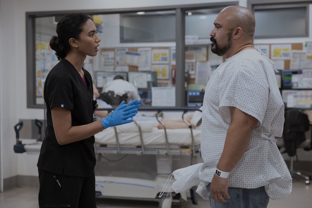 Supriya Ganesh reveals how much footage 'The Pitt' cuts: 'People would ...