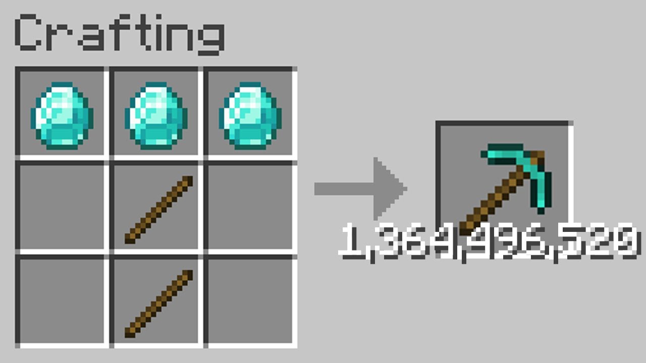 Minecraft, but crafts are multiplied every time