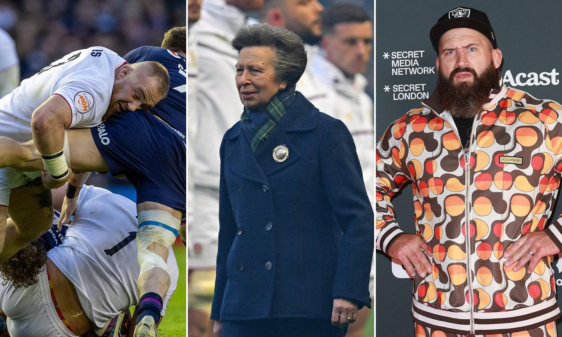 Princess Anne awkwardly mistakes England rugby player for Celebrity ...