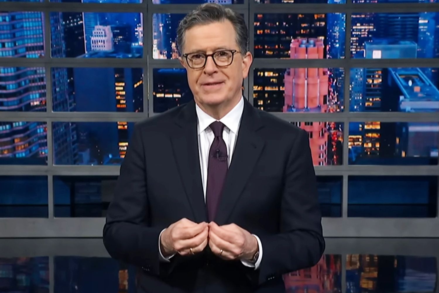 Stephen Colbert loses his voice on late night, but the 'show must go on'