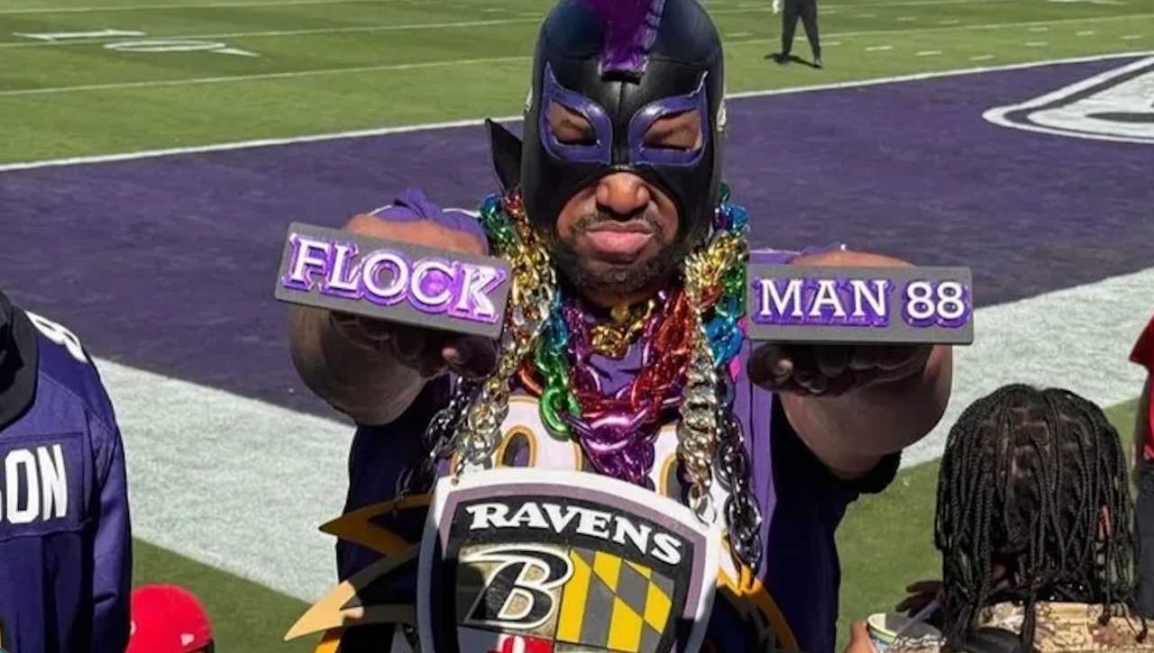 Baltimore loses more than a Ravens superfan: Shawn “Flockman 88” Means ...