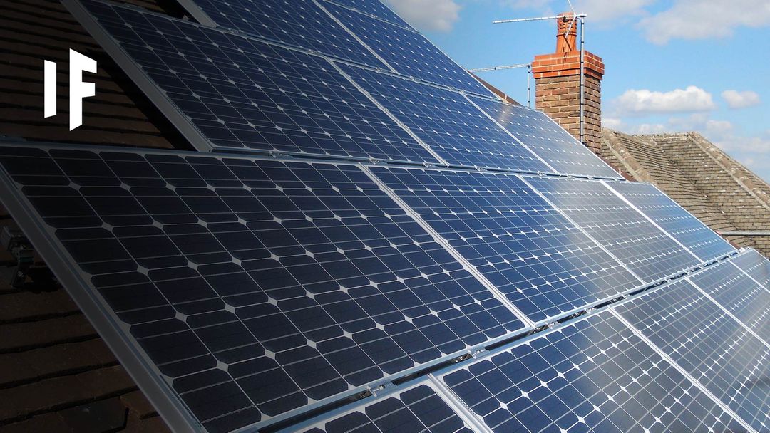 Imagine every house covered in solar panels