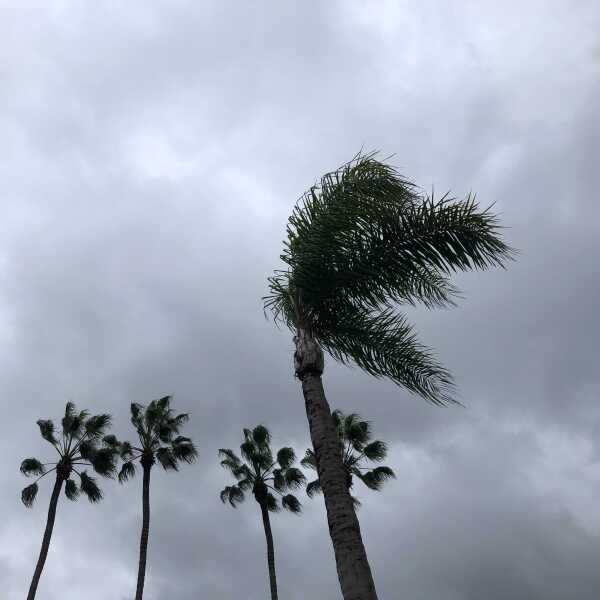California walloped by winter storm with high winds and heavy rain and snow