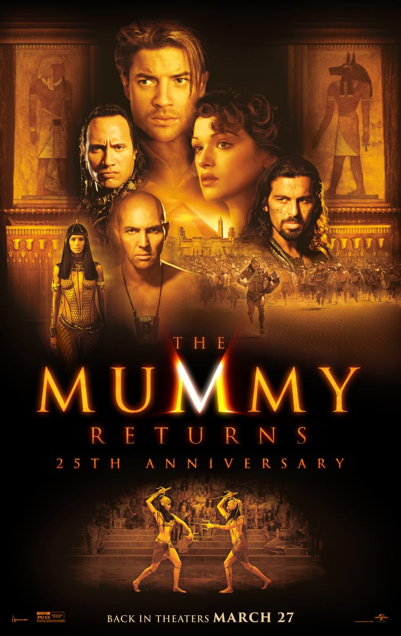 The Mummy Returns will re-release in theaters this March; watch the new ...
