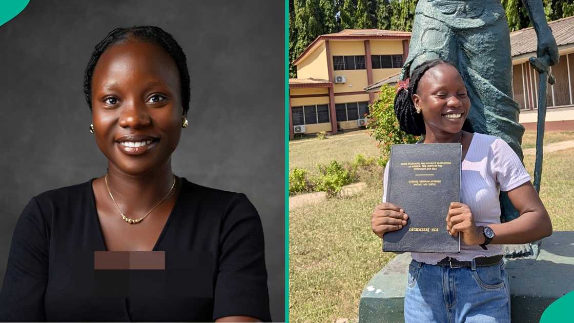 University of Ibadan law student graduates with first class despite ...
