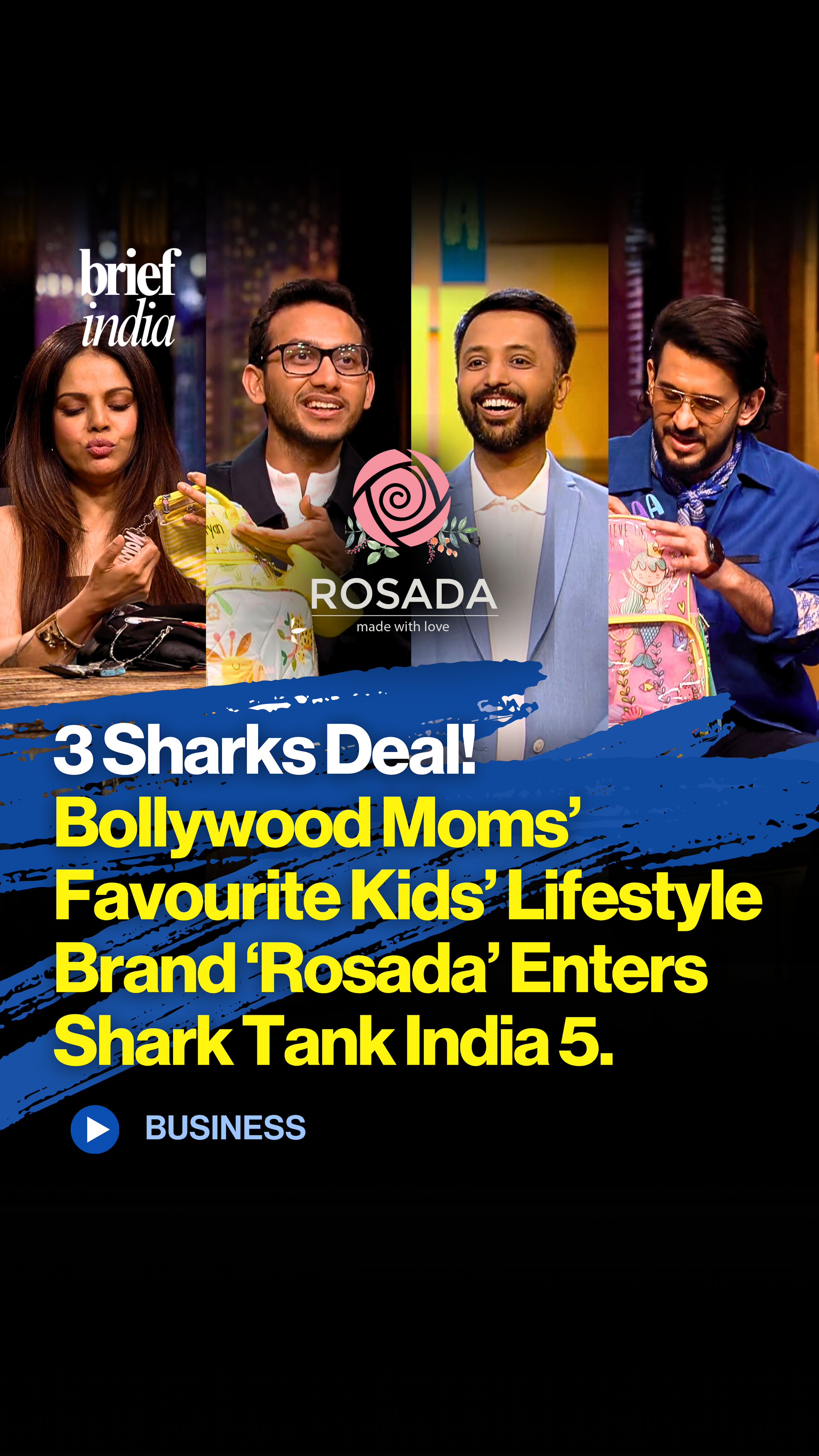 Bollywood moms’ favourite kids’ lifestyle brand Rosada enters Shark ...