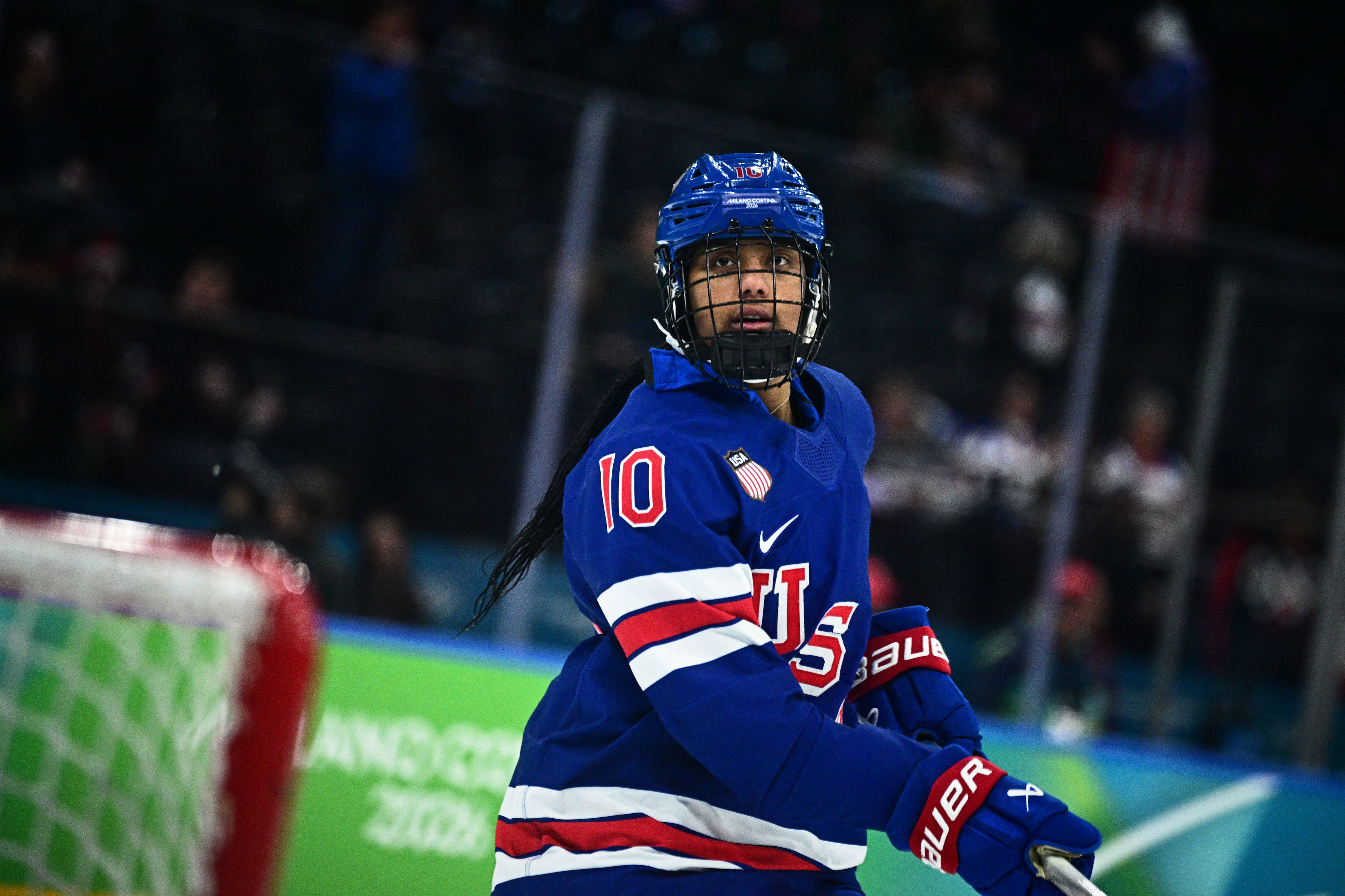 Laila Edwards is the first Black woman to win gold for US hockey at ...