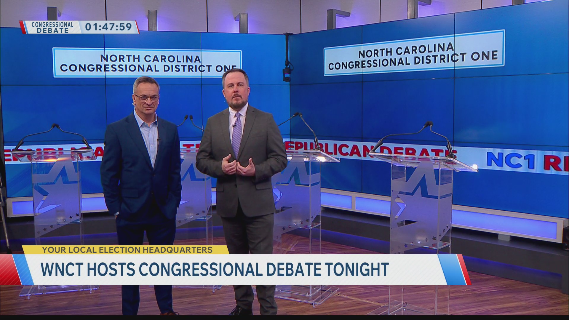 GOP NC-1 candidates to face off in debate tonight, hosted by WNCT