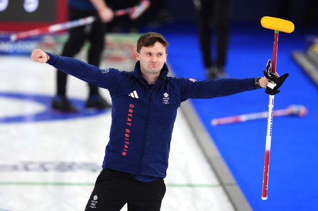 Great Britain’s men’s curling team beat Switzerland to reach Olympic final
