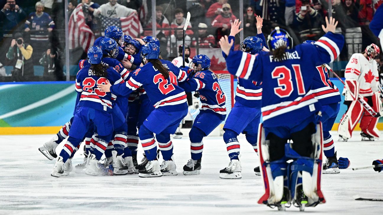 Olympics 2026: Top moments from USA winning the gold medal game