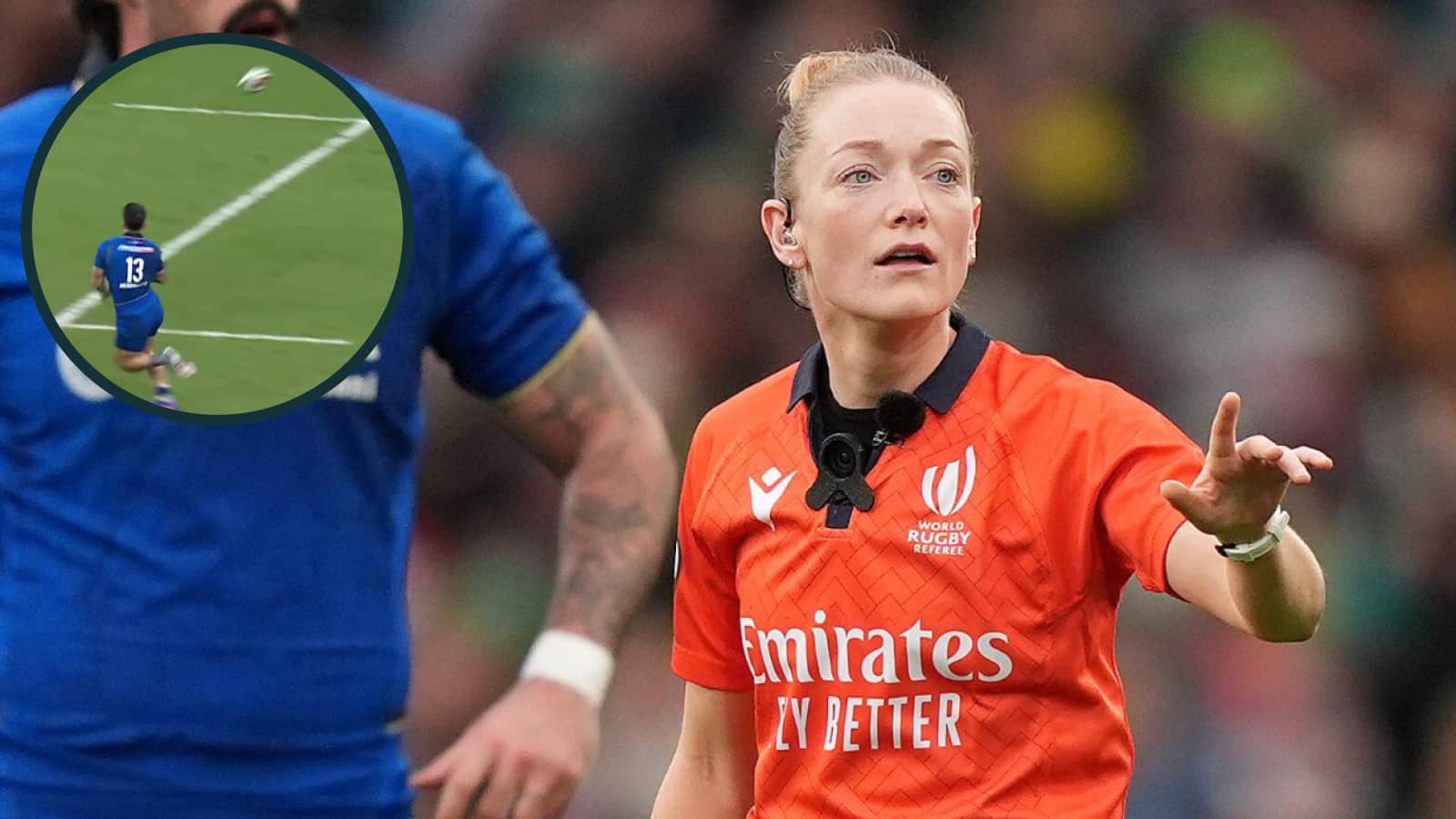 Nigel Owens: Hollie Davidson should have stuck by her 'decision' as TMO ...