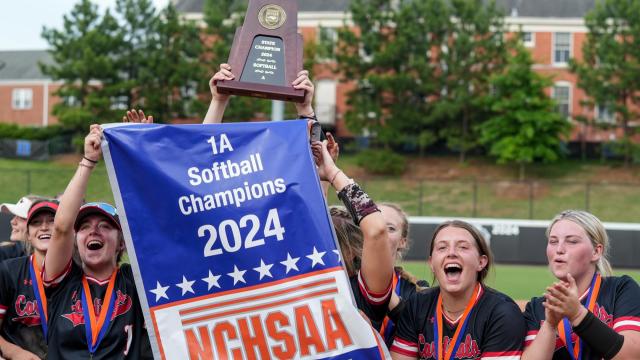 The 2025-26 NCHSAA state champions in every sport so far