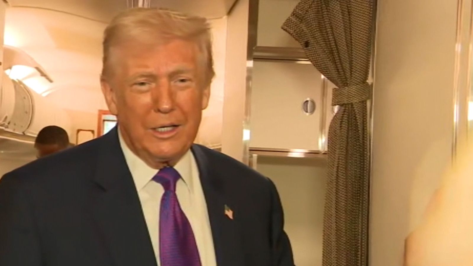 Trump: Andrew arrest 'a very sad thing'