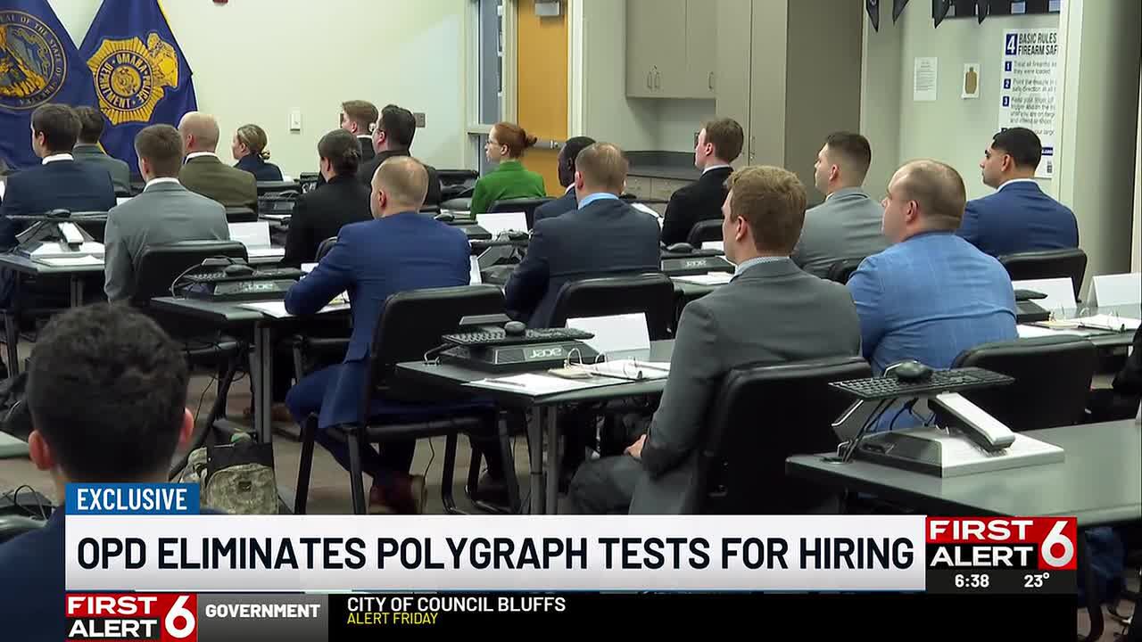 Omaha police eliminate polygraph test requirement for new recruits