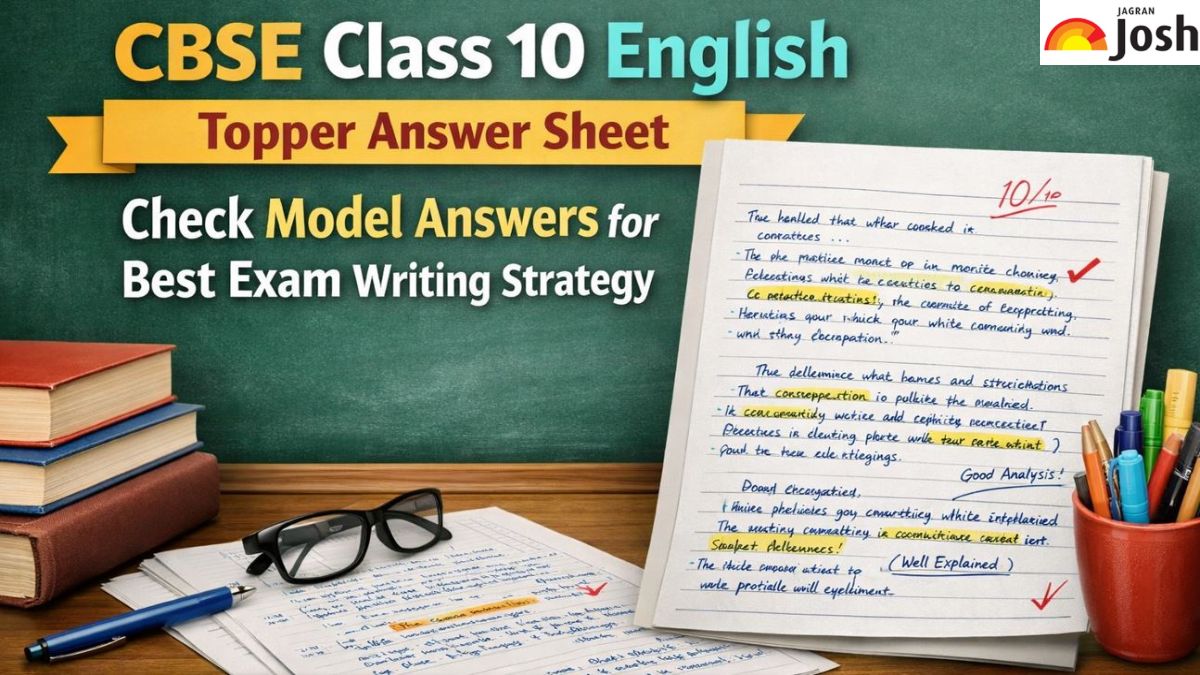 CBSE class 10 English topper answer sheet: Check model answers for best ...