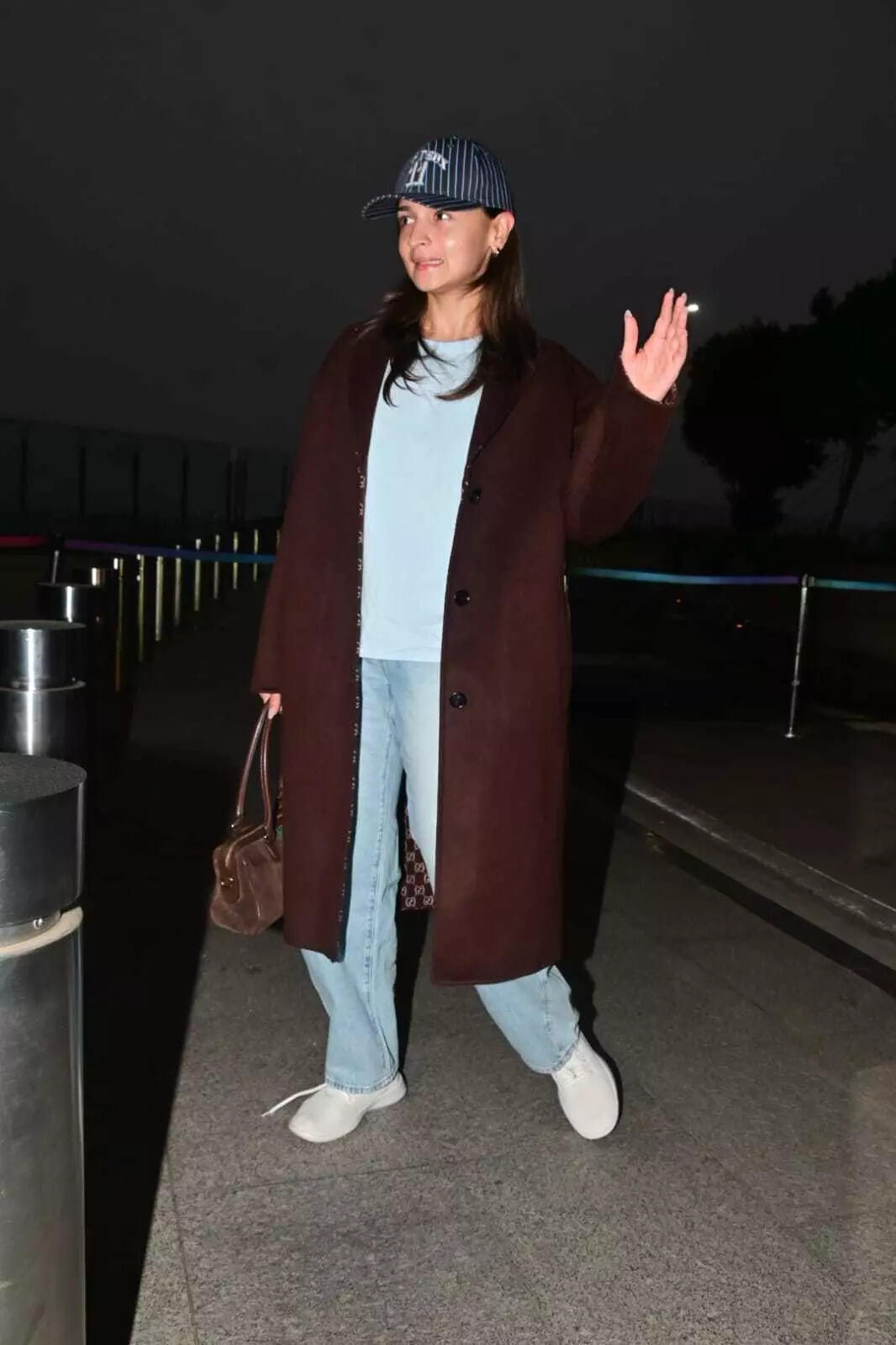 Alia Bhatt spotted at Mumbai airport as she heads to BAFTAs 2026 ...