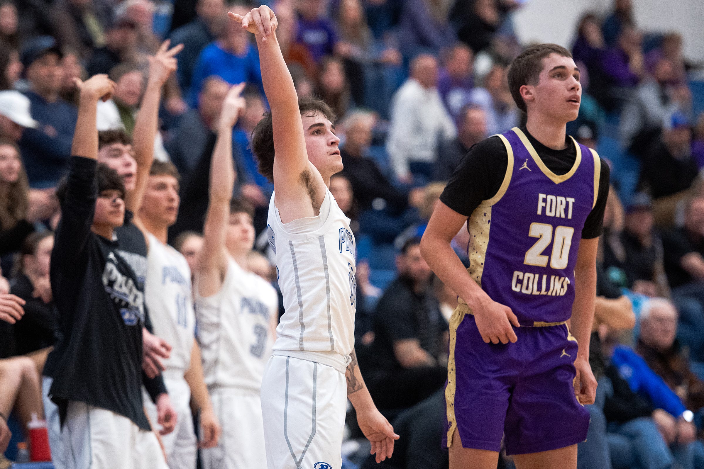 Poudre basketball's Blake Brewster named Blue FCU Boys Athlete of Week