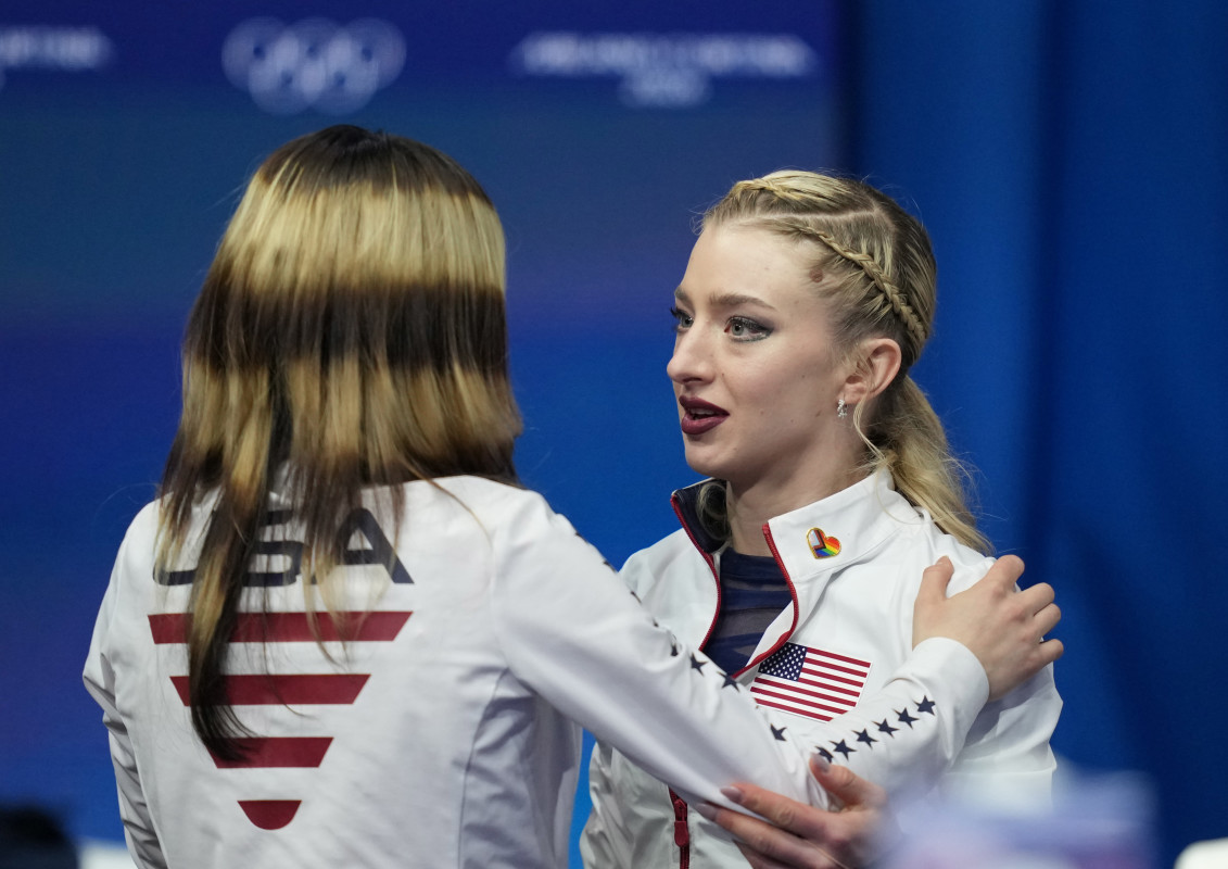 Amber Glenn and Alysa Liu's viral Olympic dance video captivates ...
