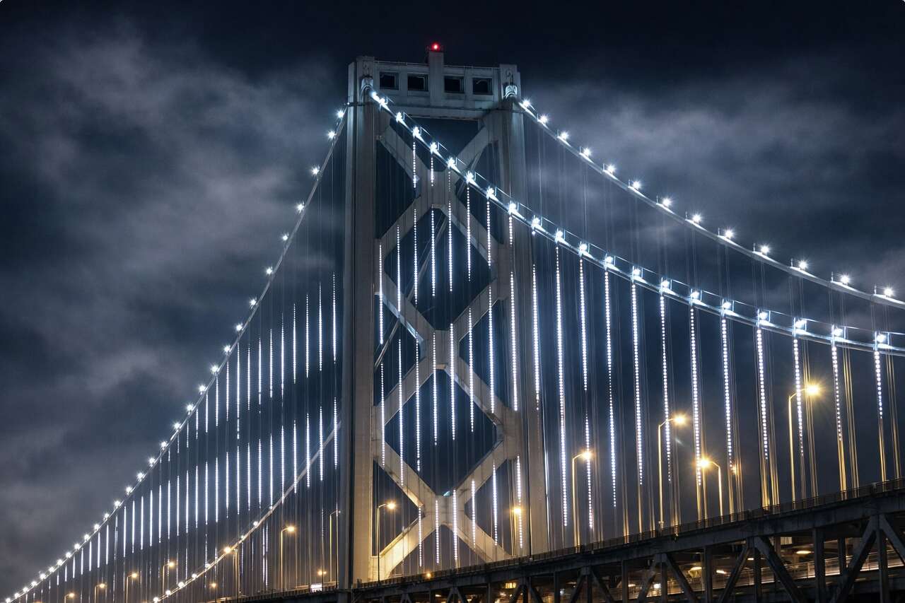 Bay Bridge lights to return next month after nearly 3 years of darkness