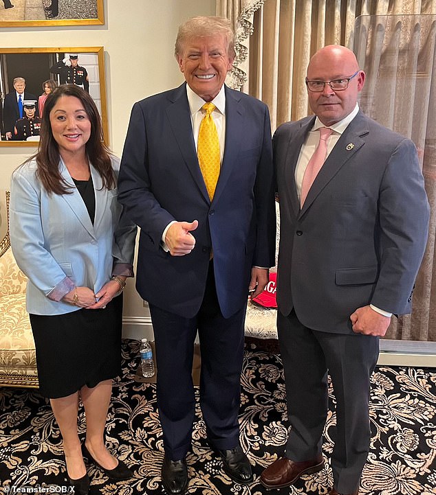 Husband of Trump's controversial labor boss is barred from headquarters ...