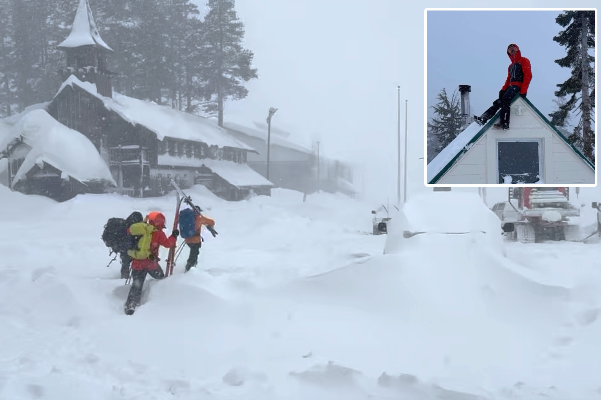 Avalanche survivors tried to dig friends out of giant snow pack, went ...