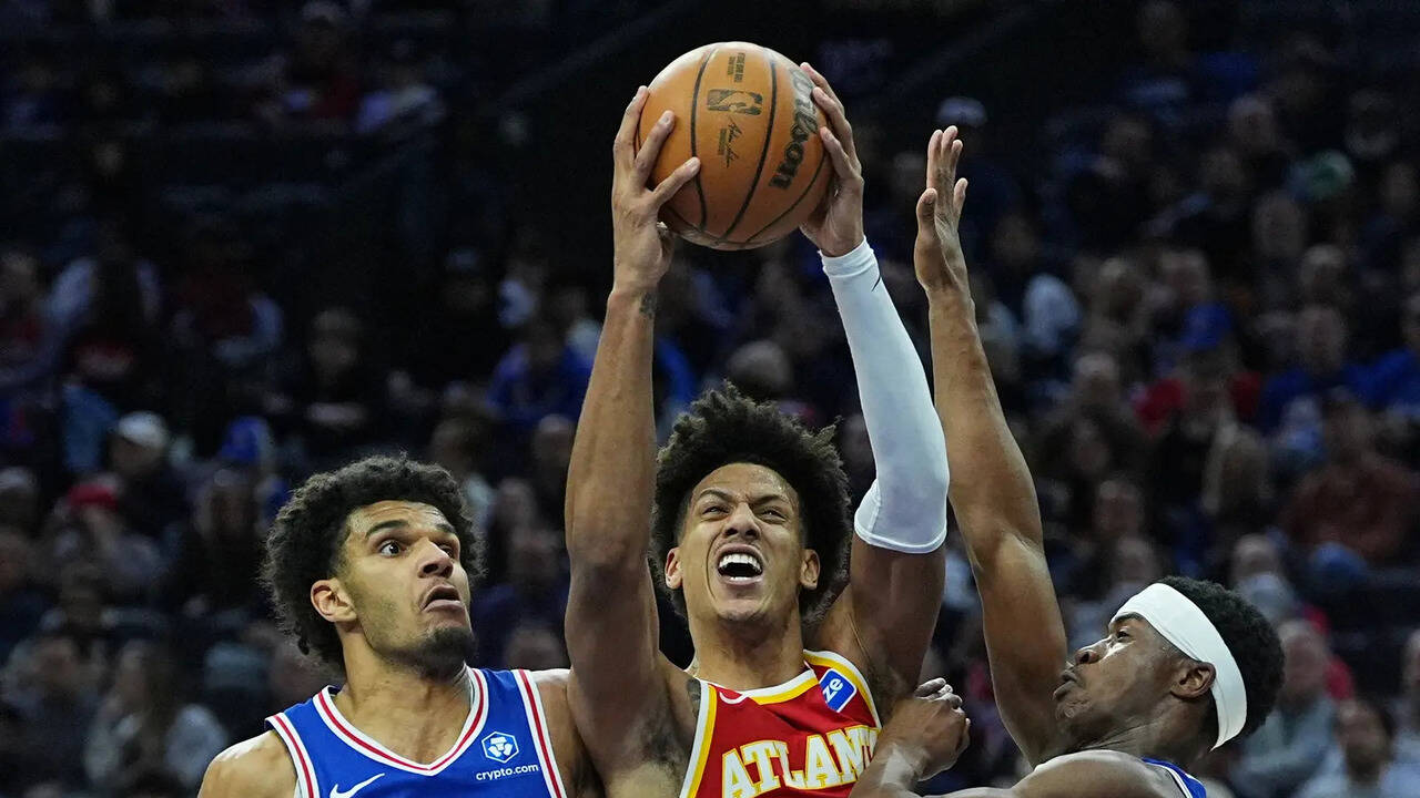 Atlanta Hawks defeat Philadelphia 76ers 117-107, ending three-game ...