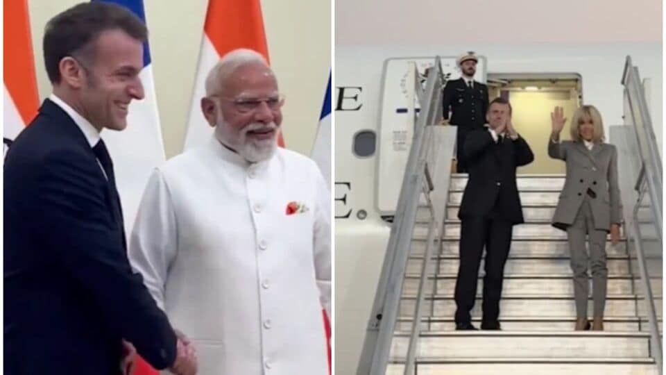 Thank you, India!: Macron signs off AI Summit visit with a warm note ...