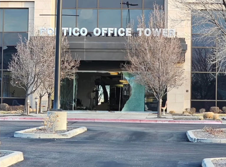 Maniac crashes accelerant-doused stolen ambulance into Idaho DHS office